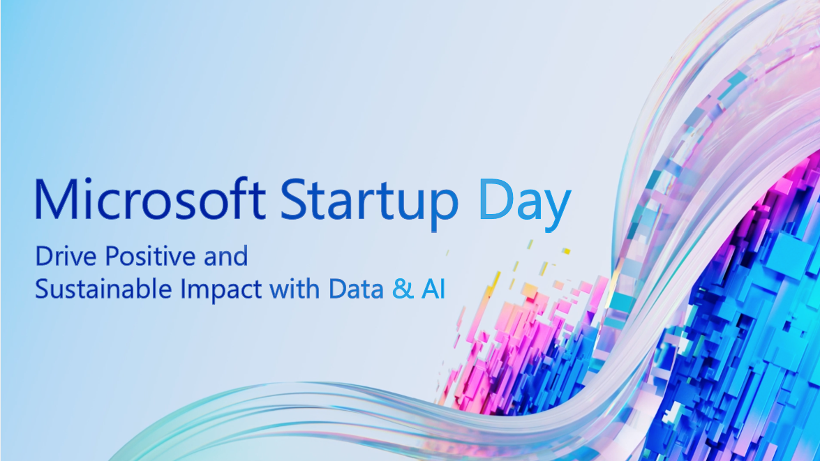 [Microsoft Startup Day - 利用數據和人工智能推動可持續發展 | 活动 – 汇丰机汇
