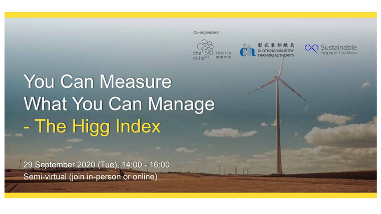 You Can Measure What You Can Manage – The Higg Index | Event – HSBC ...