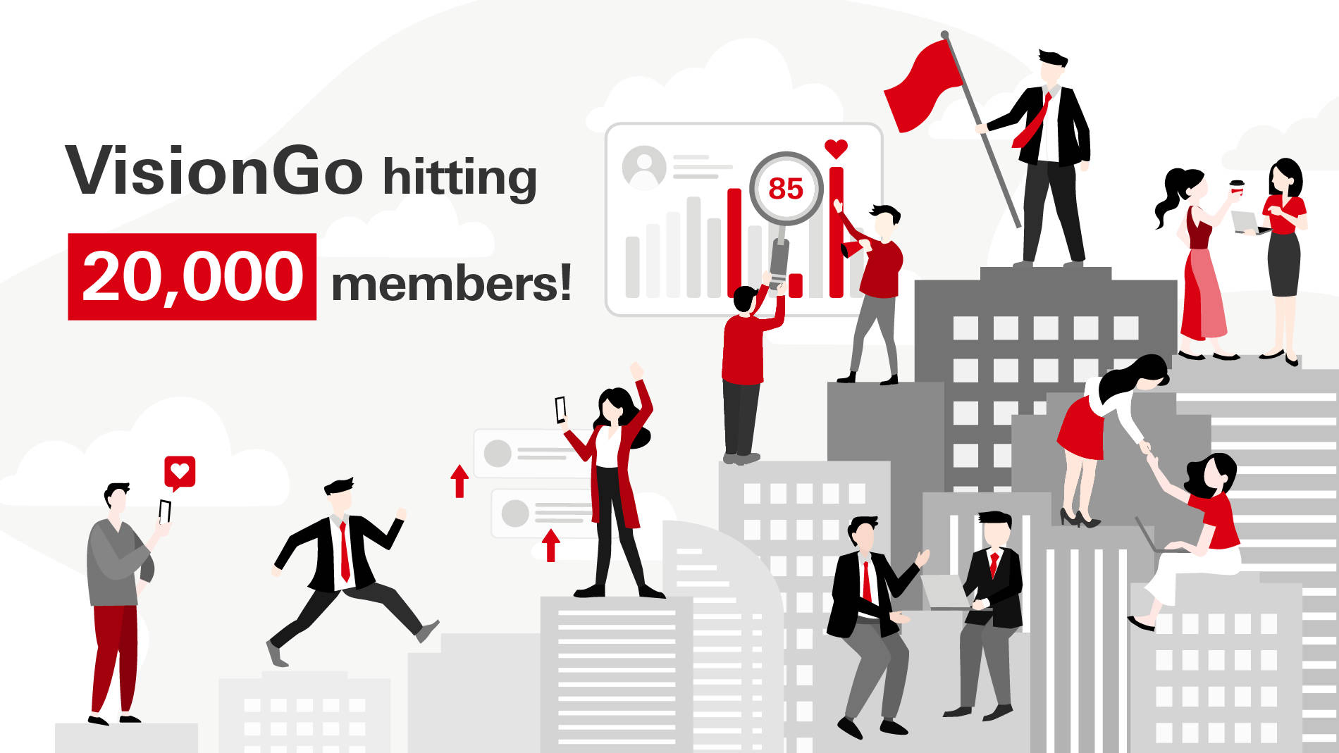 VisionGo hitting 20,000 members! Introduce your company to 20,000 ...