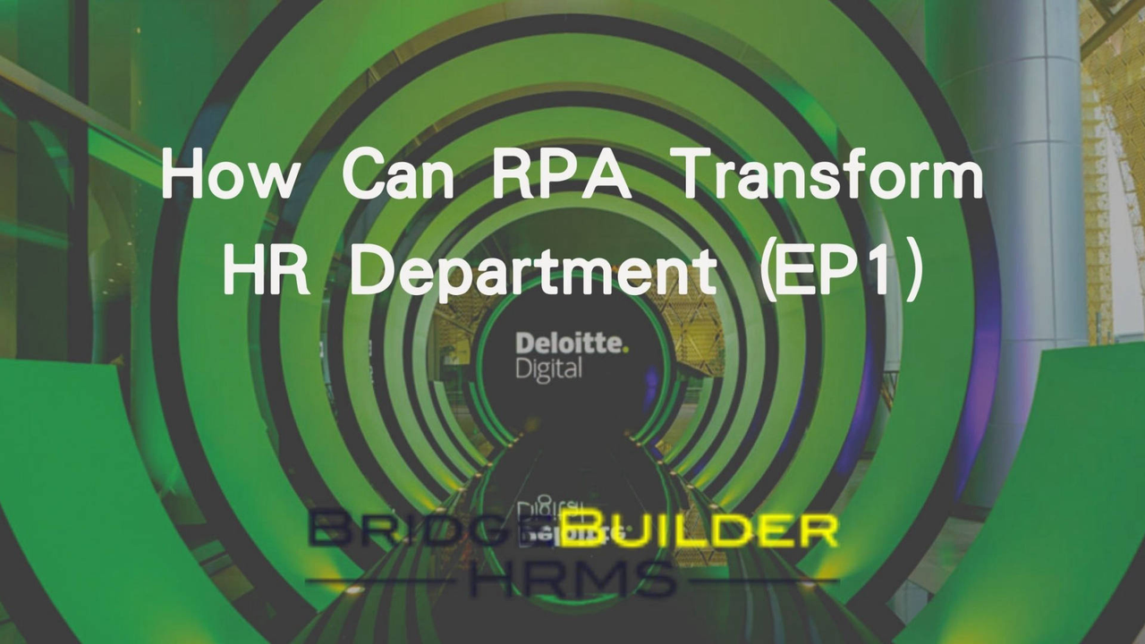 How Can RPA Transform HR Department | Article – HSBC Business Go