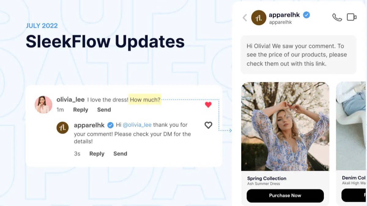 What’s new in SleekFlow: Powerful comment auto reply on Facebook and ...