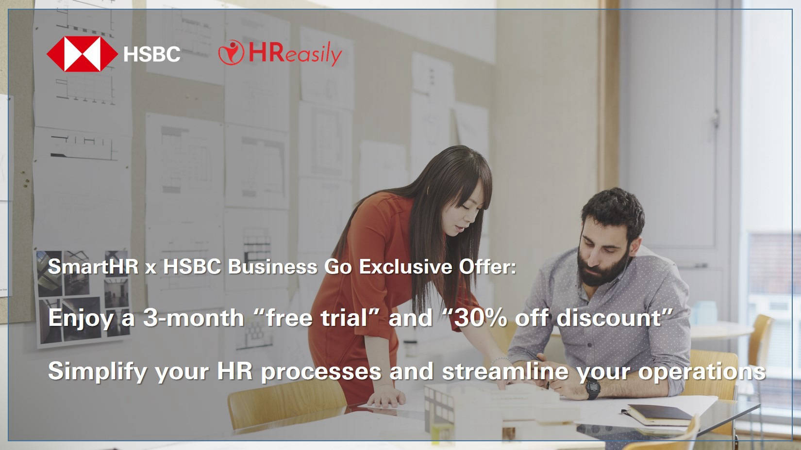 [HR Management] SmartHR x HSBC Business Go Exclusive offer | Offer ...