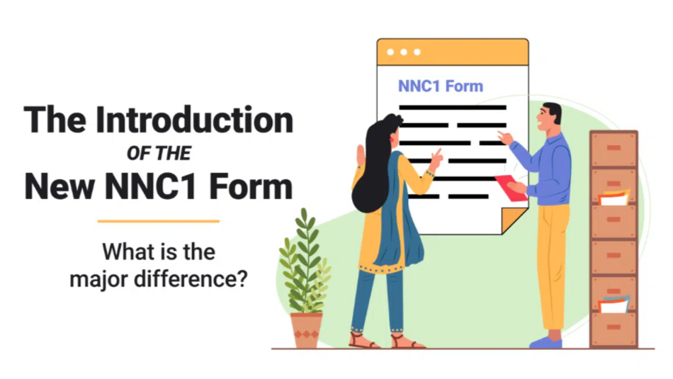 The introduction of the new NNC1 form: What is the major difference ...