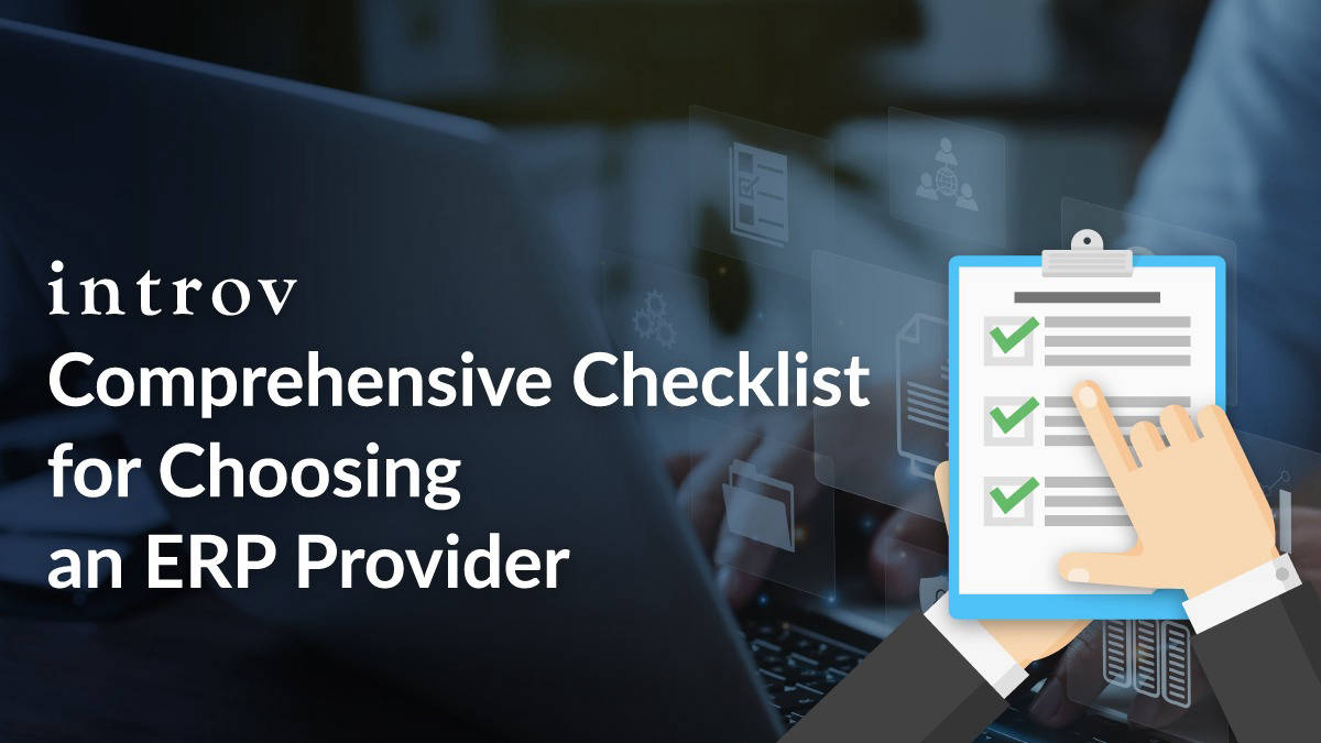 Comprehensive Checklist for Choosing an ERP Provider | Article – HSBC ...